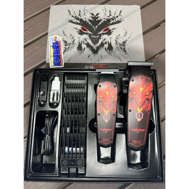 Madeshow D3 w/free labaha Professional Hair Clipper & Hair Detailer ...