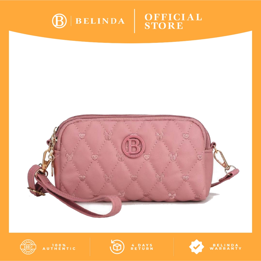 BELINDA Sling Bag For Woman Cellphone Bag Pouch Leather Korean Fashion ...