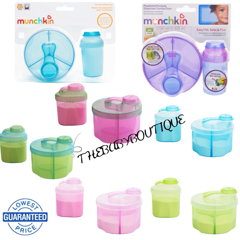 Munchkin milk Formula container Dispenser Combo Pack | Shopee Philippines