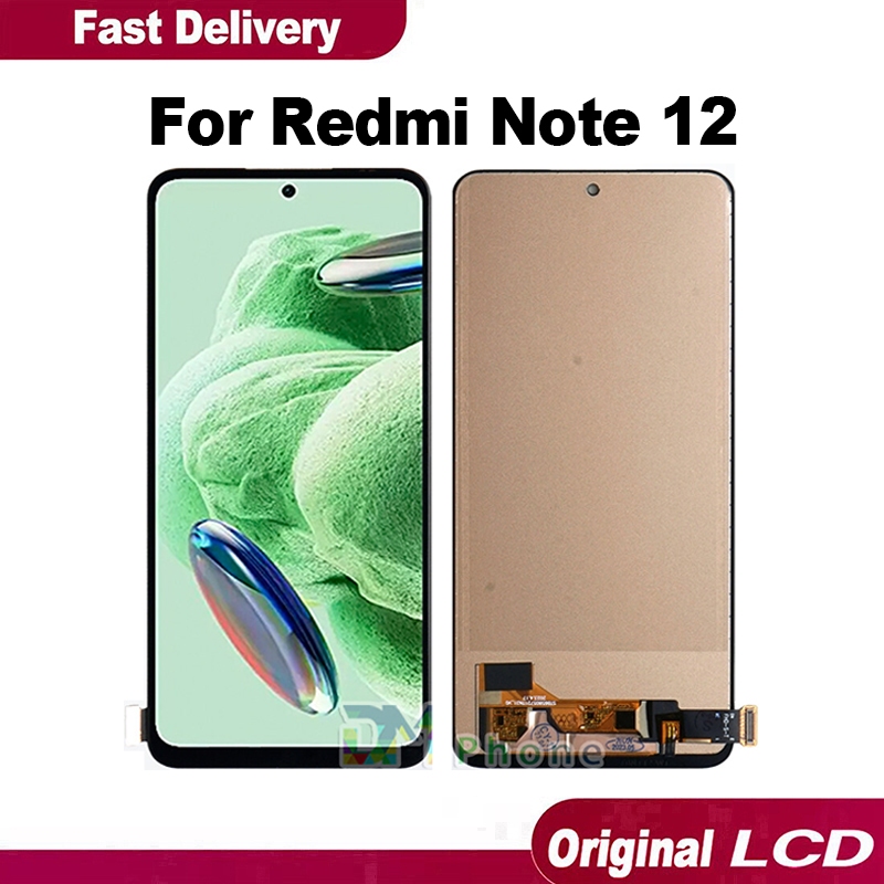 Redmi Note 12 4G LCD Display Touch Screen Replacement | Shopee Philippines