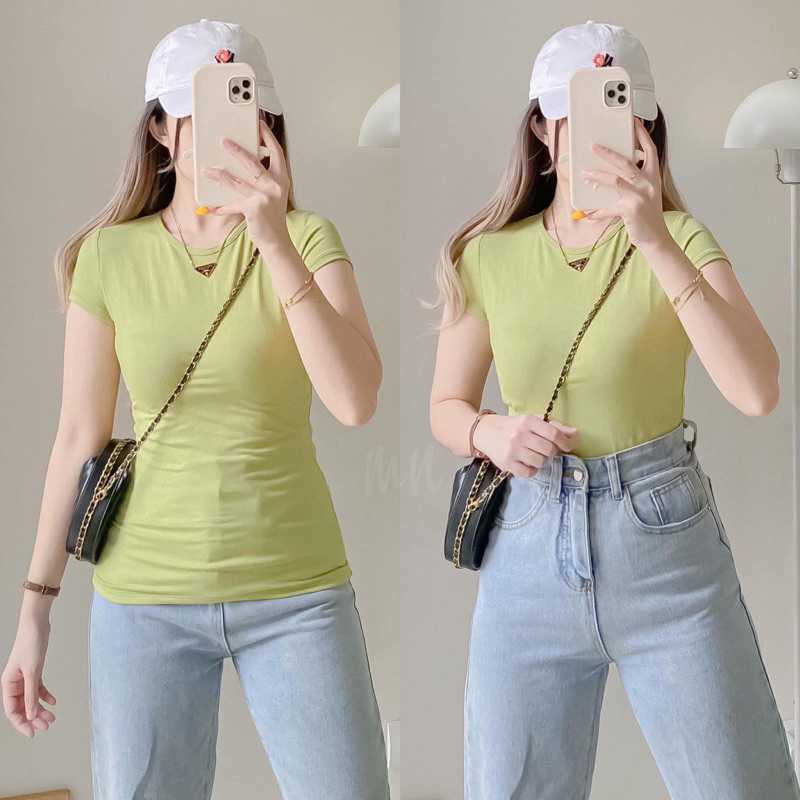BDL Basic Double Lining Top (S to Large) | Shopee Philippines