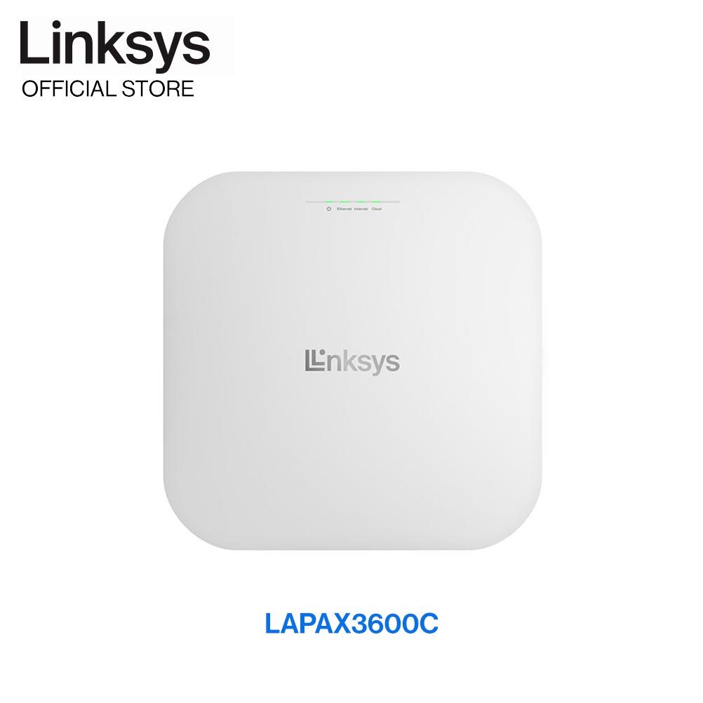 Linksys Business Cloud Managed AX3600 Dual Band Wi-Fi 6 Access Point ...