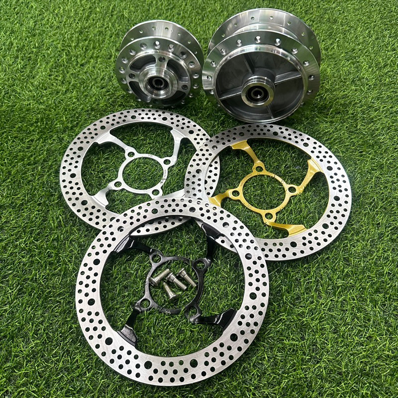 HUB SET Xrm110 , Xrm125 Old , Rs125 Old ,Wave125 ,Wave 100 Bowl type ...