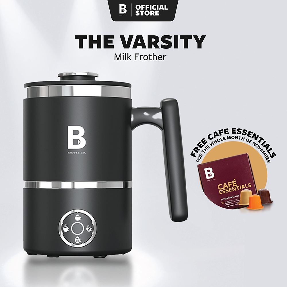 B Coffee Co Varsity Electric Milk Frother Machine | Shopee Philippines