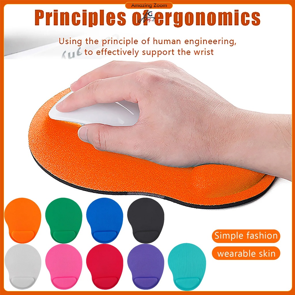 Ultra Light EVA Wrist Rest Mouse Pad Ergonomic Comfortable Mouse Pad ...
