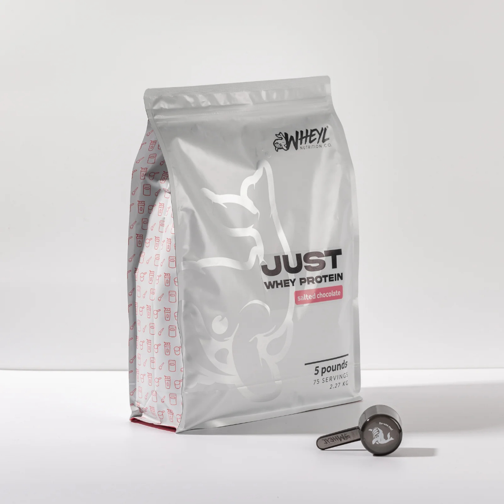 Wheyl JUST Whey Protein FIVER 5lbs (75 Servings) - FREE SCOOPER ...