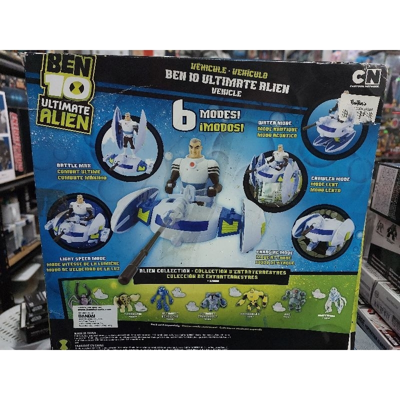 Bandai Cartoon Network Ben 10 Ultimate Alien vehicle - plumber ship ...