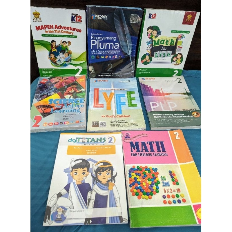 Grade 2 books Set A (Used) | Shopee Philippines