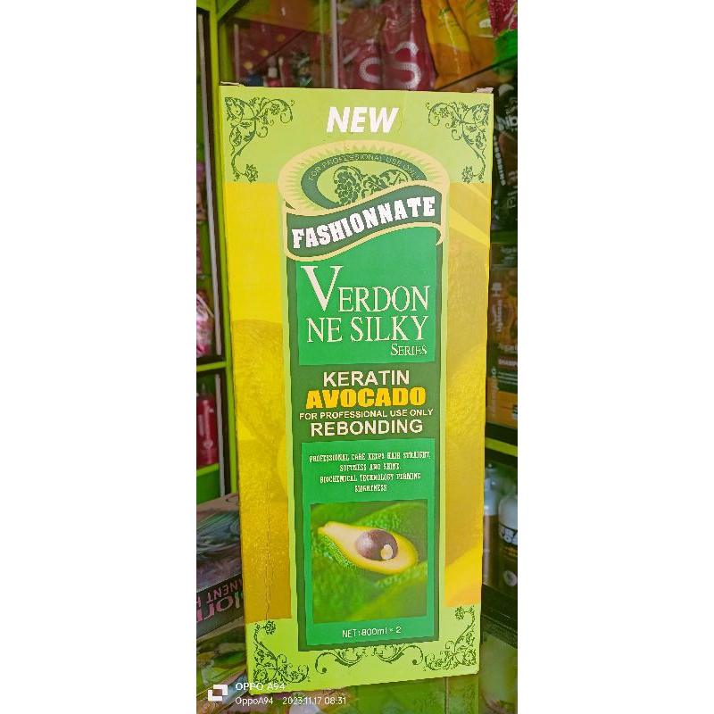 Verdon rebonding Avocado flavor 2 n 1 | Shopee Philippines