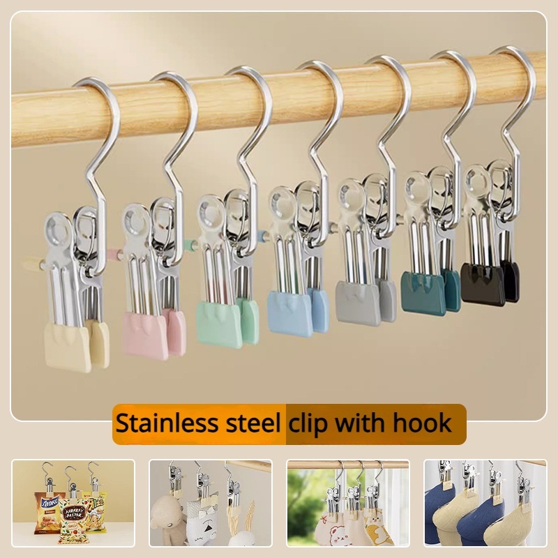 Clothespin stainless steel clothespin multifunctional clothespin with ...