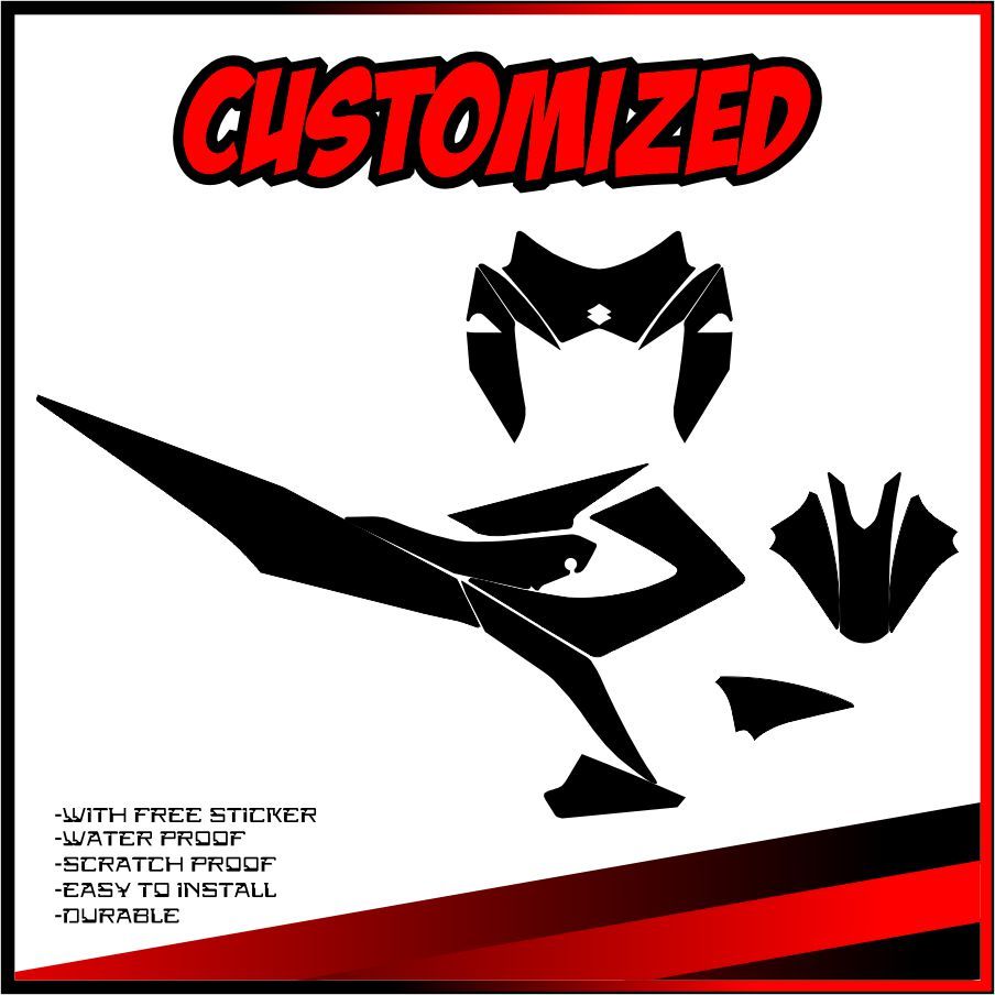 RAIDER R150 Reborn full Sticker Decals High Quality LAMINATED | Shopee ...