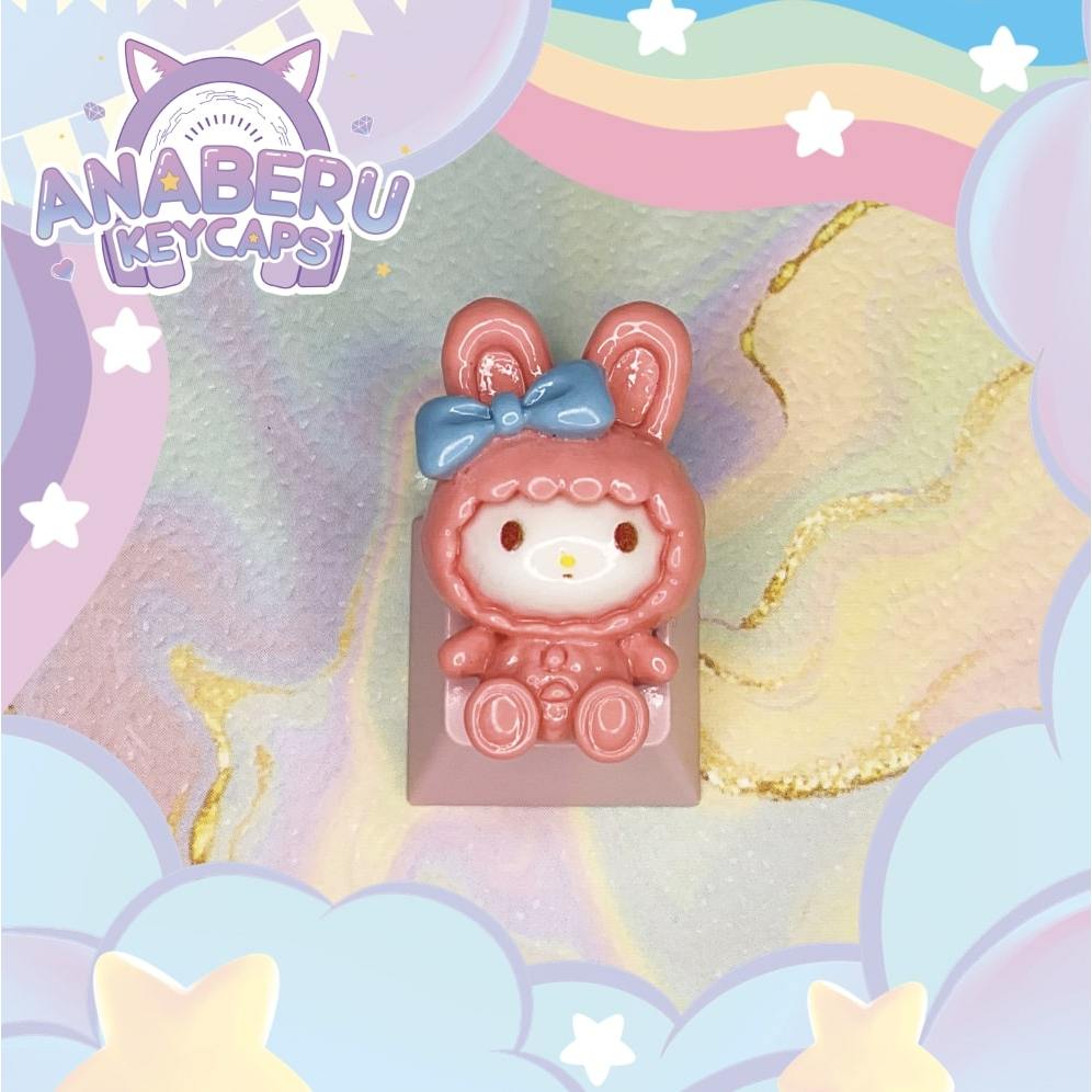 Sanrio Bunny Melody Little Twin Star Cinamonroll Pompompurin Keycaps ...