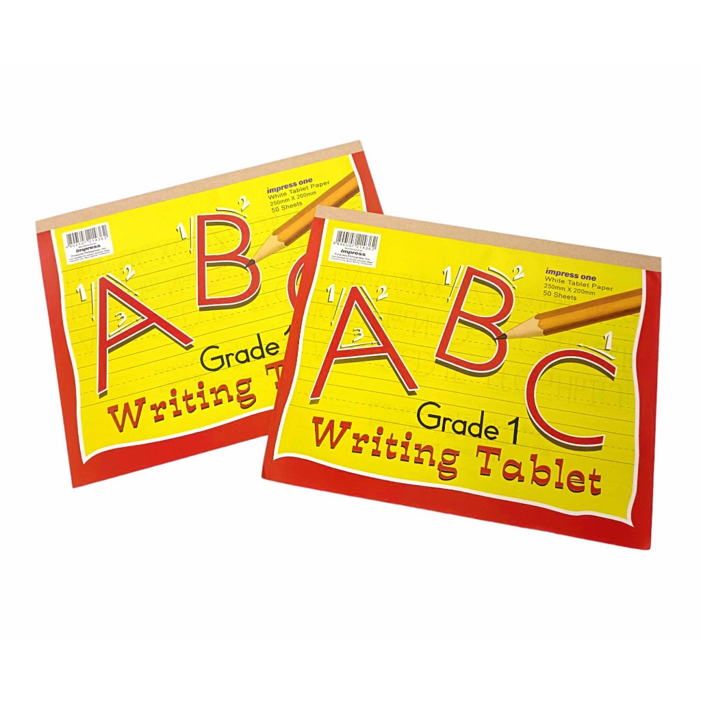 IO ABC Writing Tablet Grade 1/ School Pad Paper Sold By 10 | Shopee ...