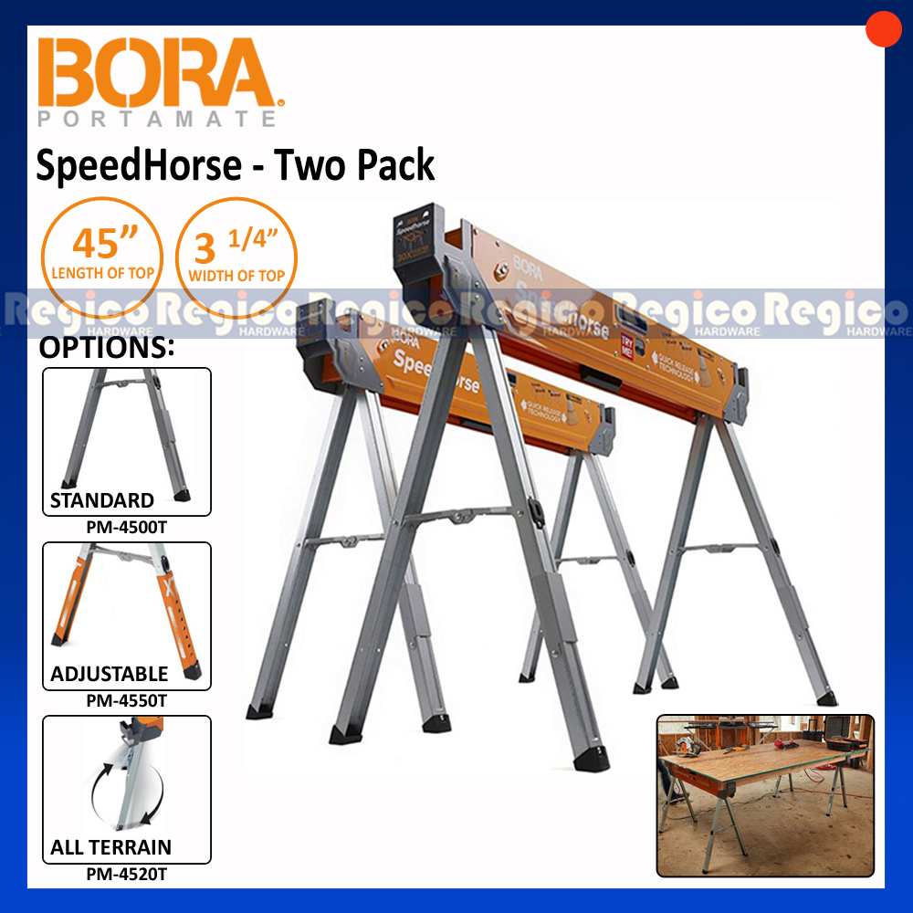 Bora Speedhorse Sawhorse 2pcs/Pack PM4500T PM4550T PM4520T Regico Hardware | Shopee Philippines