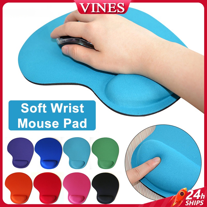 EVA Mouse Pad with Soft Sponge Wrist Rest for Computer Laptop Notebook ...