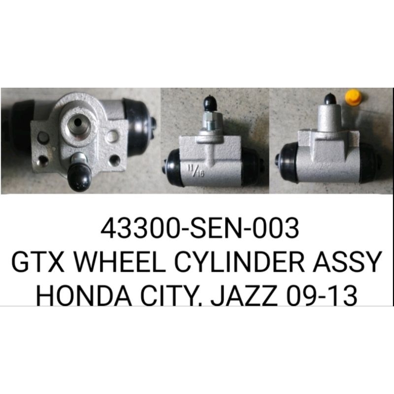 Wheel Cylinder Assembly Honda City, Jazz (2009-2013) FIT(2003-2014)(11/ ...