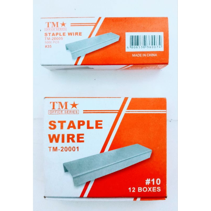 TM Staple Wire - Staple Wire #10 - 1 dozen/box | Shopee Philippines