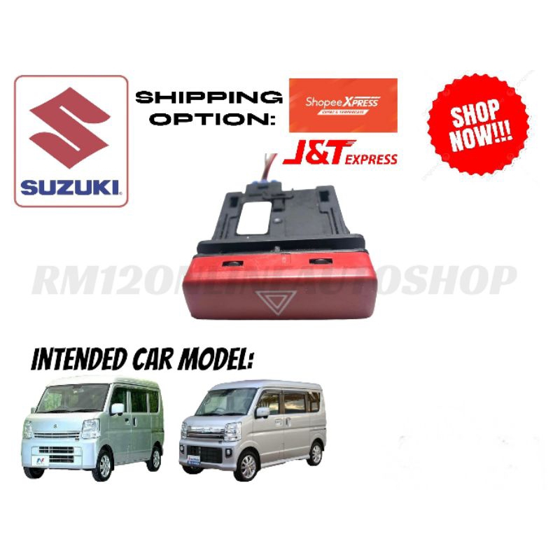 HAZARD SWITCH FOR SUZUKI DA17V DA17w JAPAN SURPLUS | Shopee Philippines