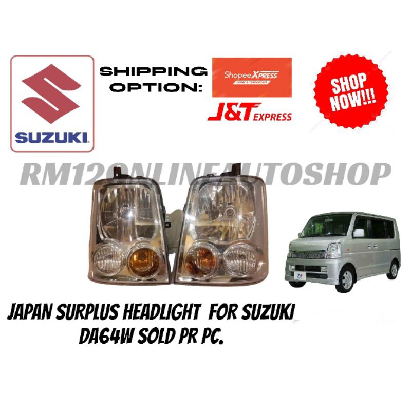 HEADLIGHT SUZUKI DA64W DA64V TRANSFORMER VAN JAPAN SURPLUS | Shopee Philippines