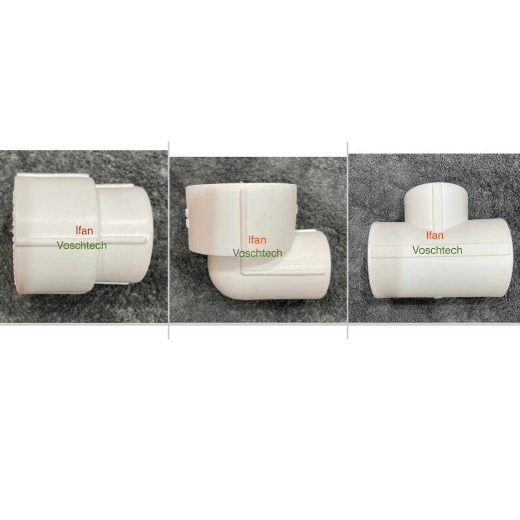 PPR fittings Reducer tee/coupling 50mm-90mm | Shopee Philippines