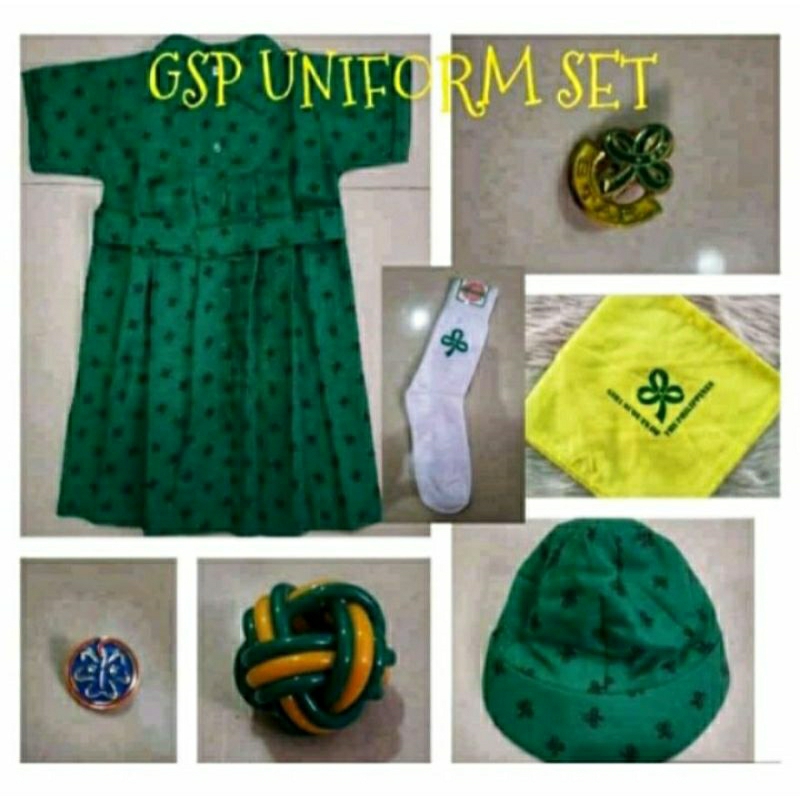 GSP Terno Pair (1 dress, scarf, pin, world pin, socks, cap, ring ...