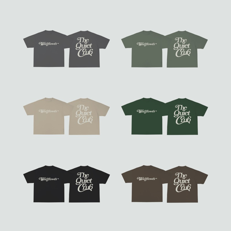 QUIET CLUB TEE by Wallflower® Clothing | Shopee Philippines