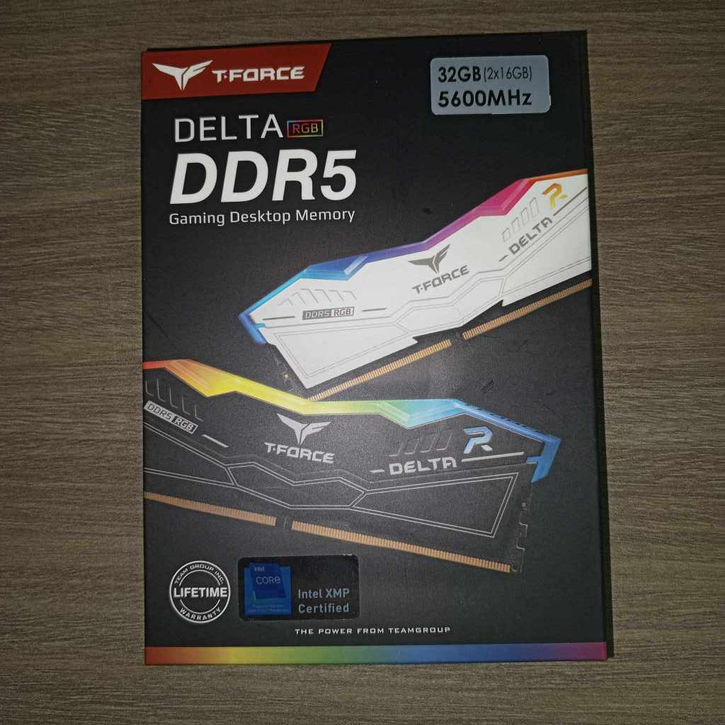 TFORCE DELTA RGB 32GB (2x16GB) 5600MHZ BLACK | Shopee Philippines
