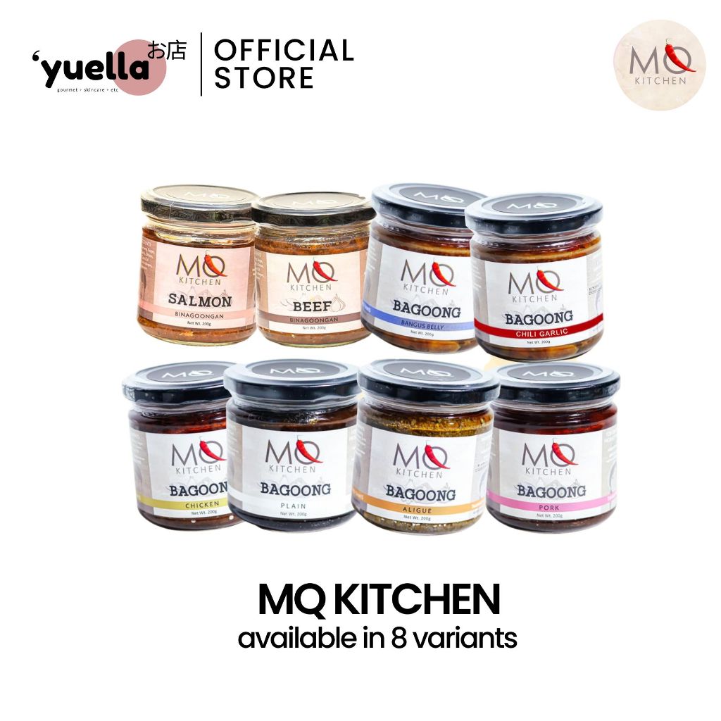 MQ KITCHEN Bagoong | Pork, Plain, Chicken, Bangus Belly, Aligue, Chili ...