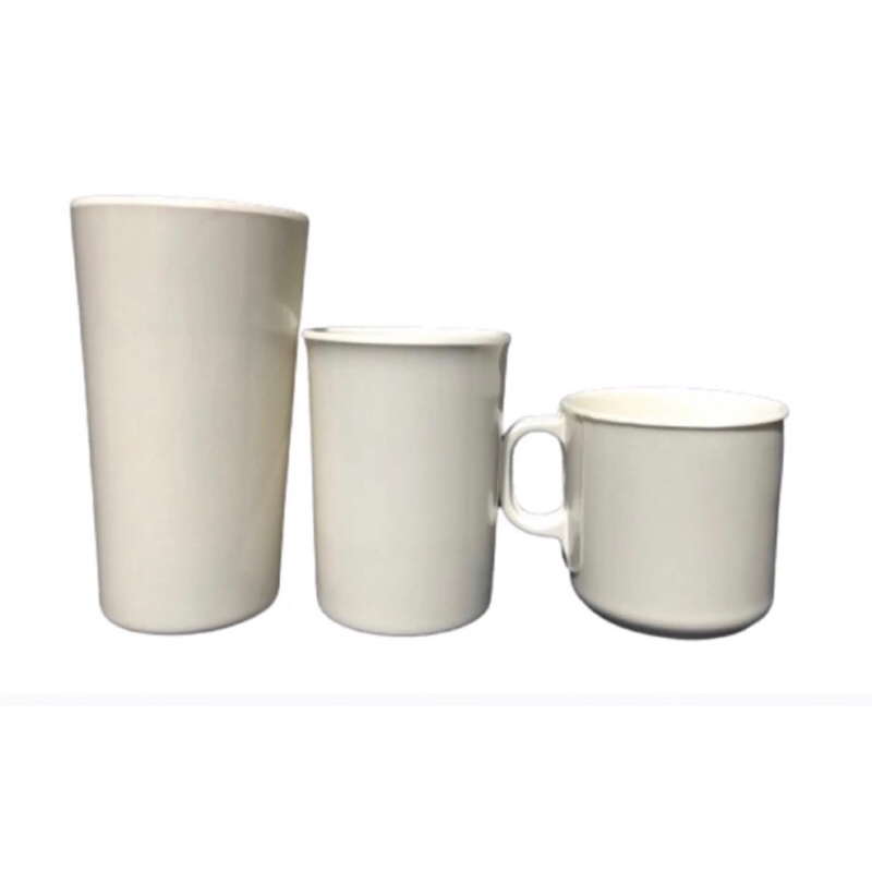 Melawares Plain Ivory Tumbler and Mug | Shopee Philippines