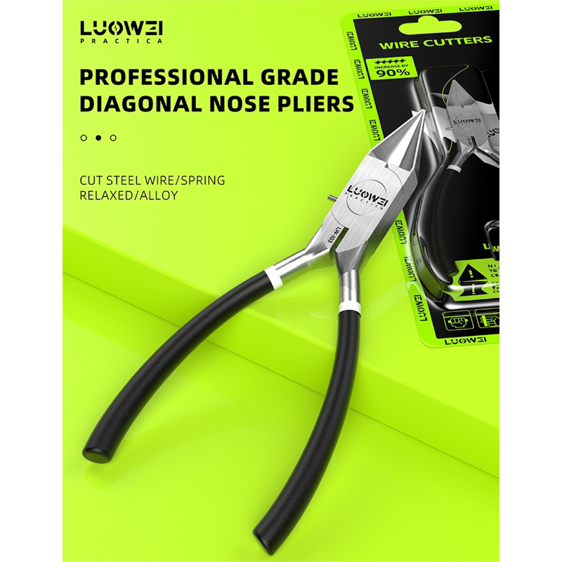 Luowei LW-102 Nipper tough wire cutter | Shopee Philippines