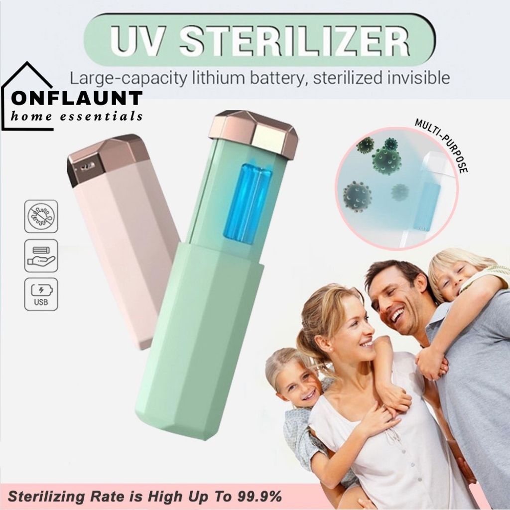 OnFlaunt Mini UV Sterilizer Light USB Disinfection Stick Light Handheld ...