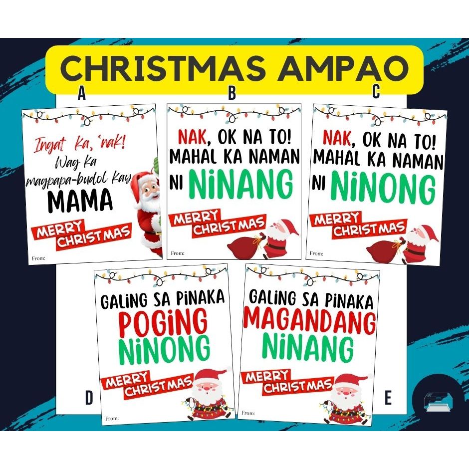 Christmas Ampao (Pinoy Version) | Shopee Philippines