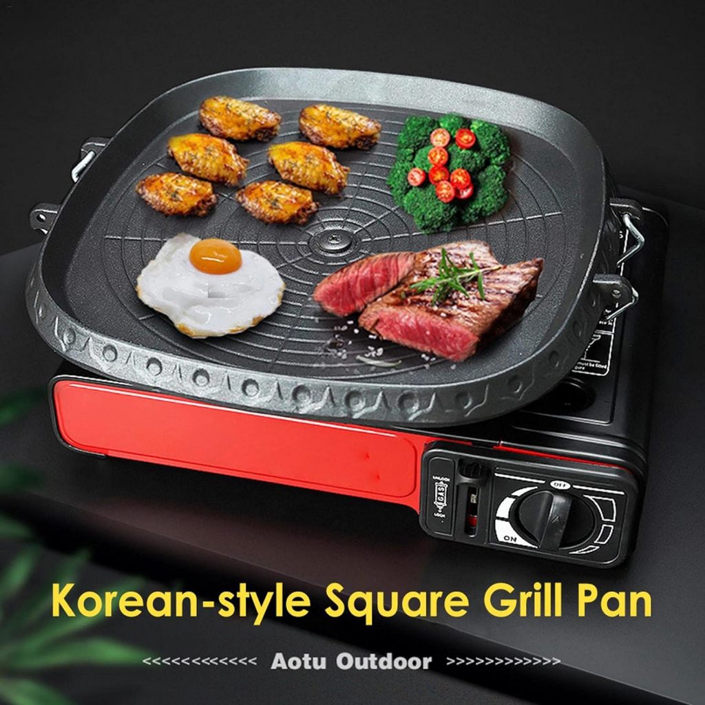 1SET Hanaro Grill With Single Stove Samgyupsal Set | Shopee Philippines