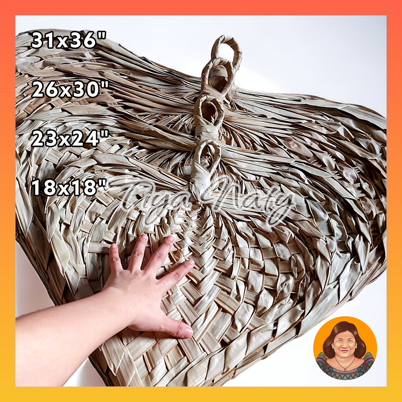 TIYA NATY Anahaw Buri Jumbo King Abaniko Pamaypay Backdrop Props Native ...