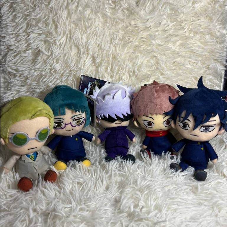 Jujutsu Kaisen - Bandai Chibi Plush Gojo Nanami Megumi Yuji Maki ...