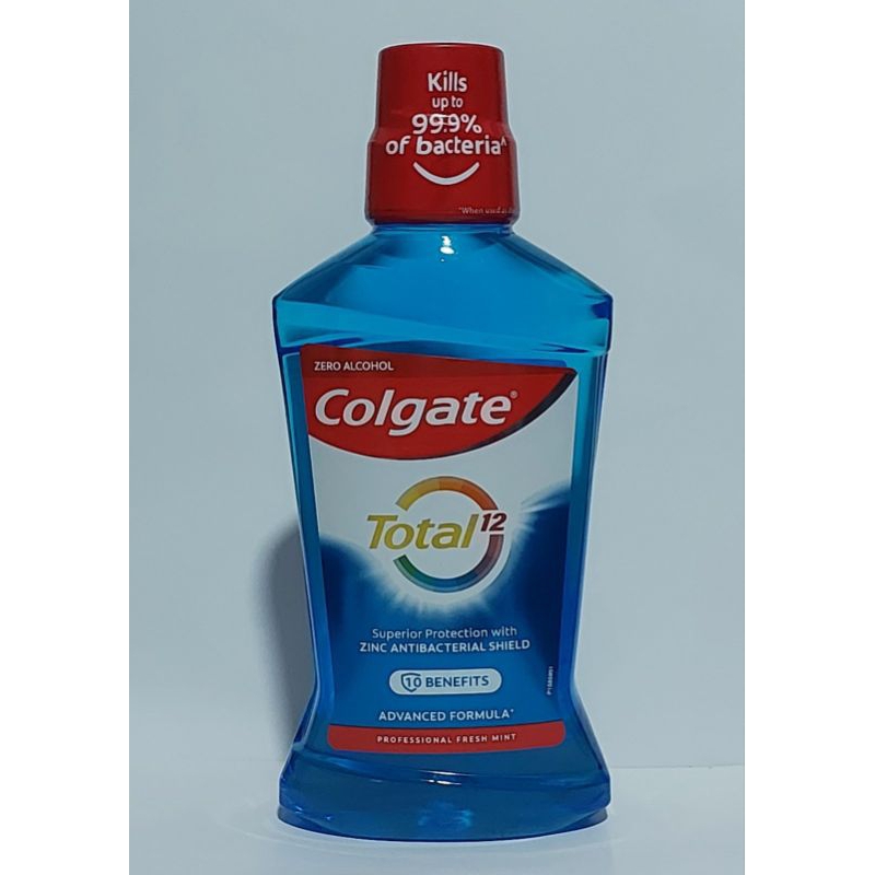 Colgate Total Fresh Mint Mouthwash 500ml | Shopee Philippines