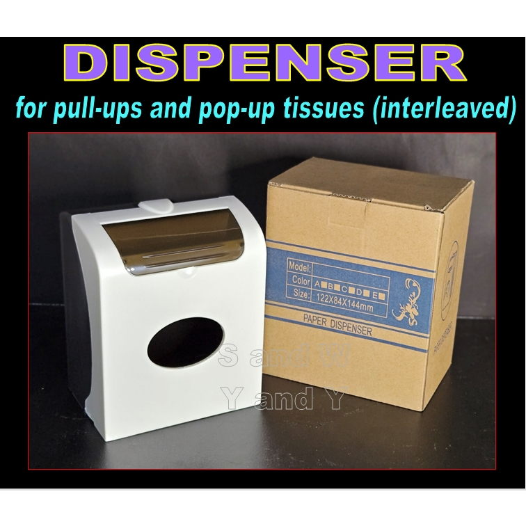 Pull-ups Tissue, Pop-up Tissue, Interleaved Tissue; White, 1-Box ...