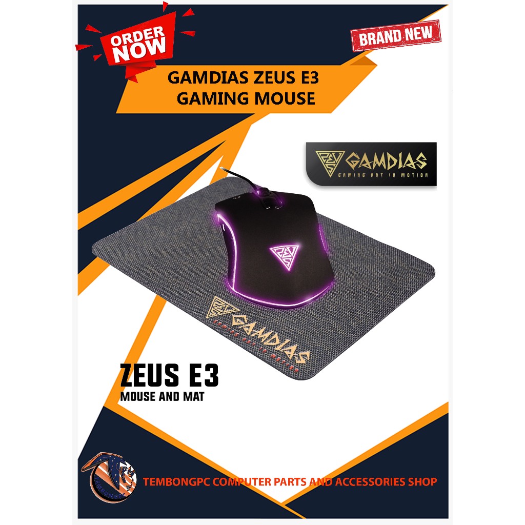 Gamdias Zeus E3 Gaming Mouse for Pc and Laptop | Shopee Philippines