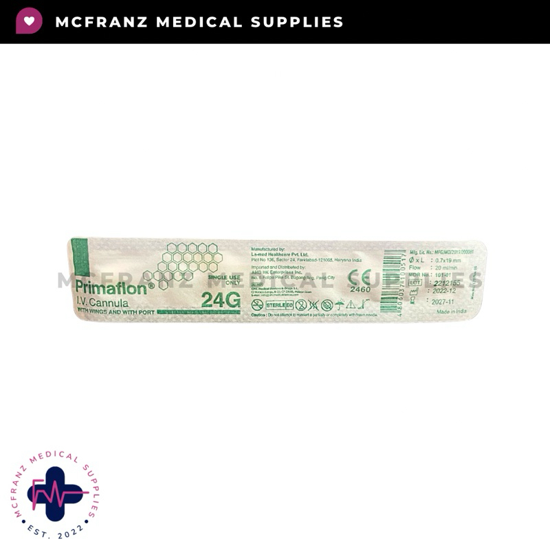 IV Cannula Primaflon (Sold per piece) | Shopee Philippines