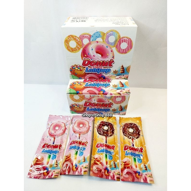 Donut Light Pop Candy !!! 30pcs/Jar | Shopee Philippines
