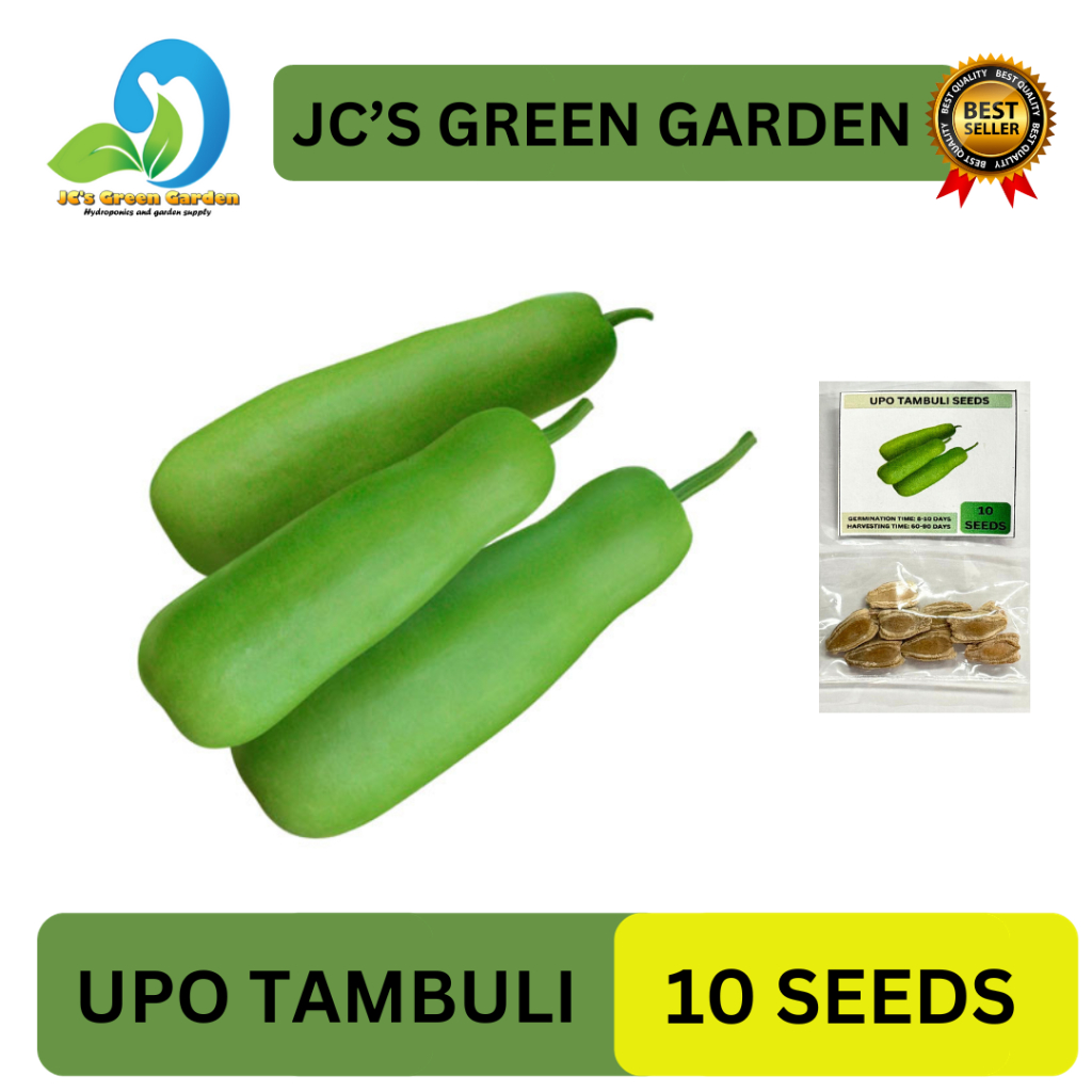 VALUE PACK (10 SEEDS) - F1 UPO TAMBULI/SUPER LONG/BOTTLE GOURD/HIGH ...