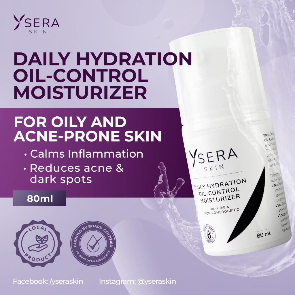 Ysera Skin Daily Hydration Oil-Control Moisturizer | Shopee Philippines