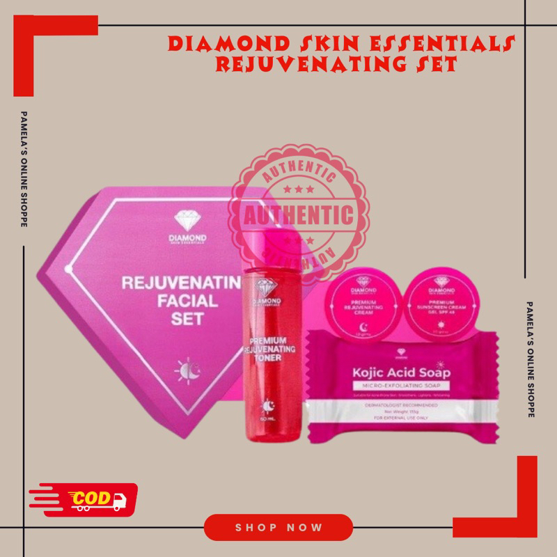 DIAMOND SKIN ESSENTIALS REJUVENATING FACIAL SET | Shopee Philippines