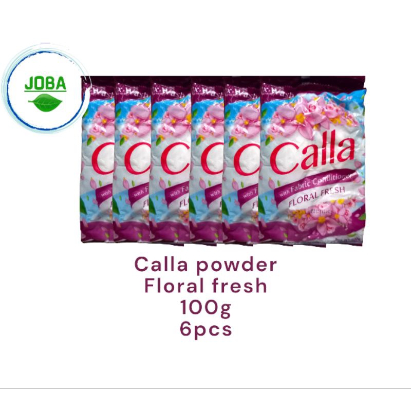 CALLA DETERGENT POWDER 100G X6PCS | Shopee Philippines