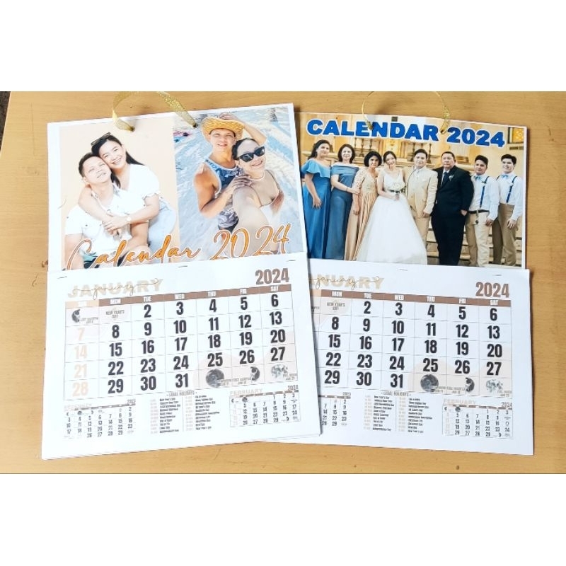 Calendar 2024 A3 Big size Promo | Shopee Philippines