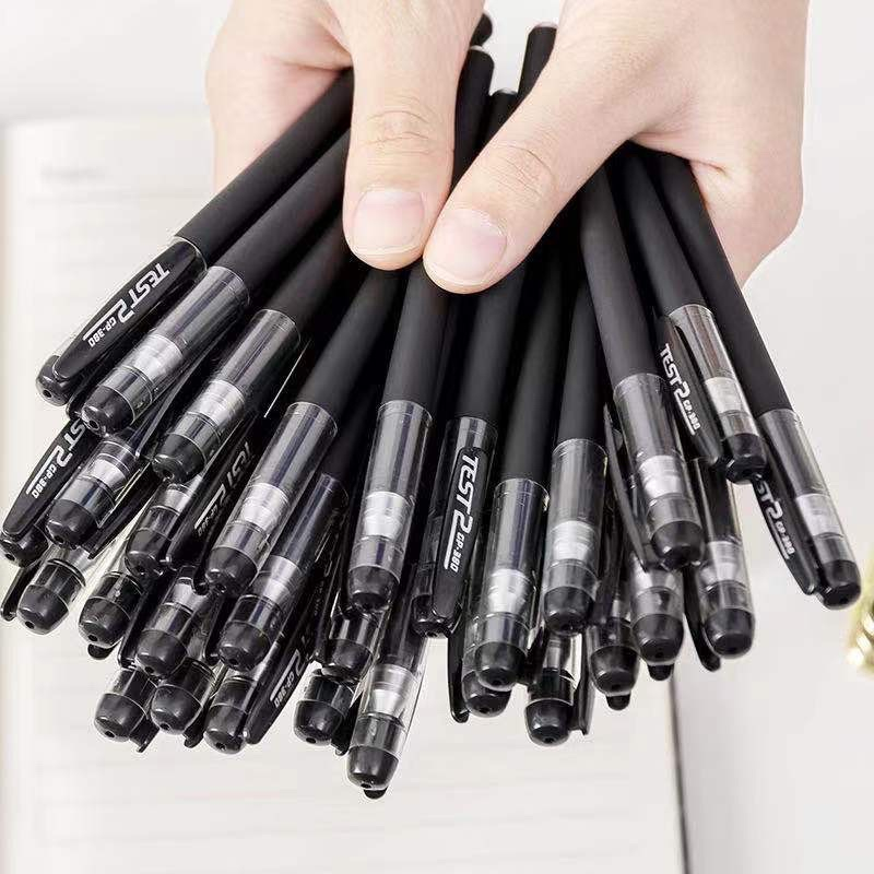 Gel pen 0.5 black student with a signature pen carbon pen ink pen ...