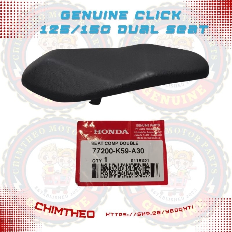 Honda Click 125/150 V2 Stock Seat Genuine | Shopee Philippines