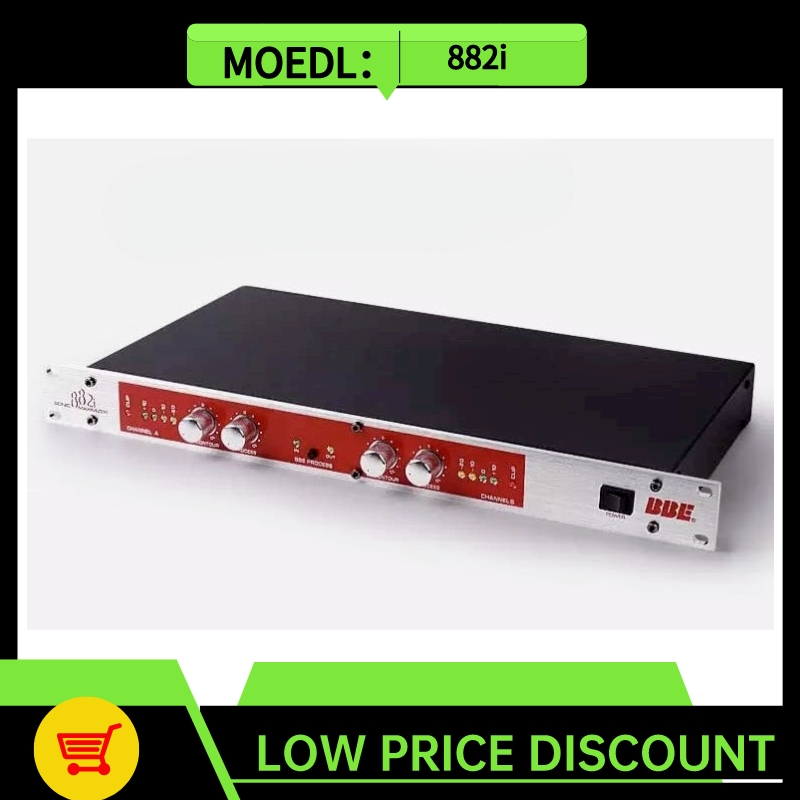 BBE 882i Maximizer (red) dual-mono operation with balanced XLR inputs and outputs | Shopee ...