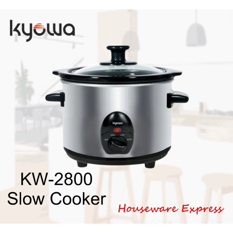 Kyowa KW-2800 Slow Cooker 1.5L Round KW2800 (Houseware Express ...