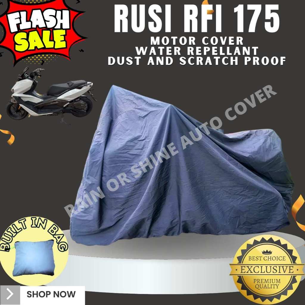 RUSI RFI 175 HIGH QUALITY MOTOR COVER - WATER REPELLANT SCRATCH AND ...